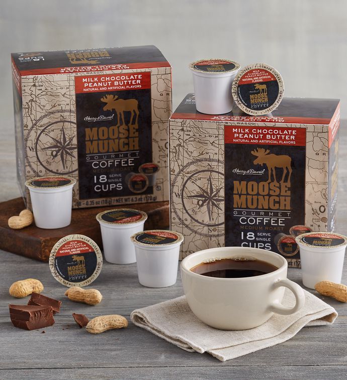 Moose Munch® Milk Chocolate Peanut Butter Single-Serve Coffee Two-Pack