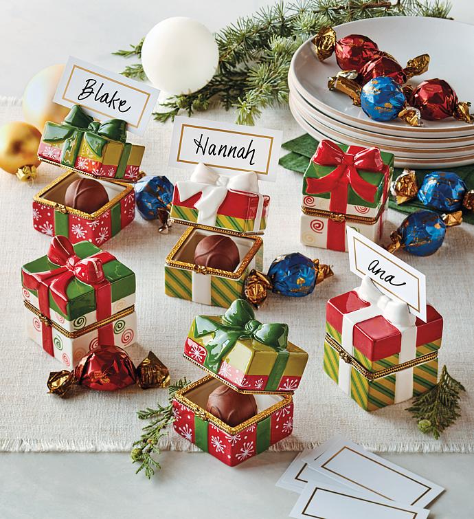 Present Truffle Holders with Truffles | Harry & David